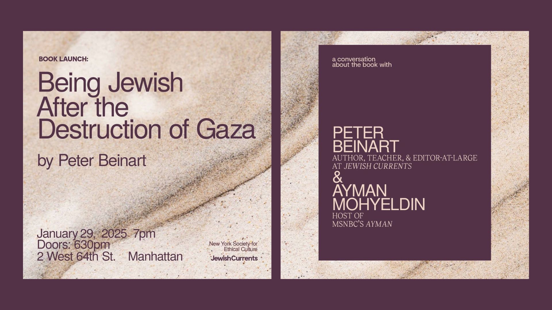 Jewish Currents Magazine – Book Launch with Peter Beinart: ‘Being ...